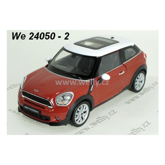 Welly 1:24 Mini Paceman (red) - code Welly 24050, modely aut | Modely ...