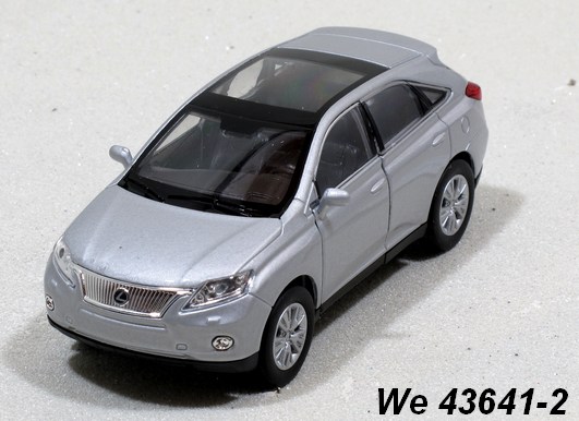 Welly 1:34-39 Lexus RX 450H (silver) - code Welly 43641, modely aut ...