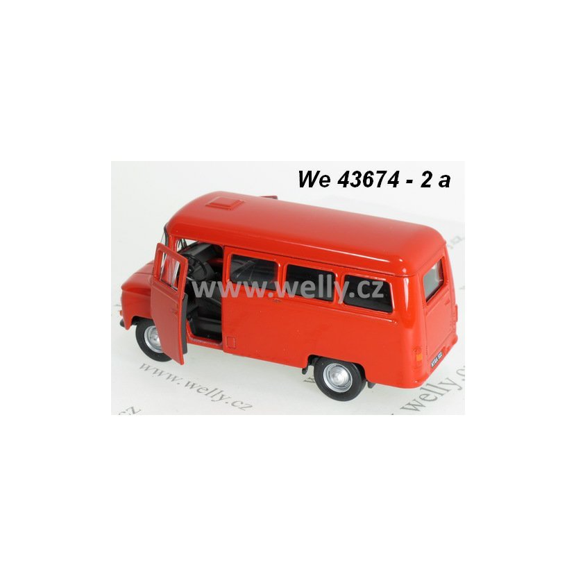 Welly 1:34-39 FSO Nysa 522 (red) - code Welly 43674, modely aut ...