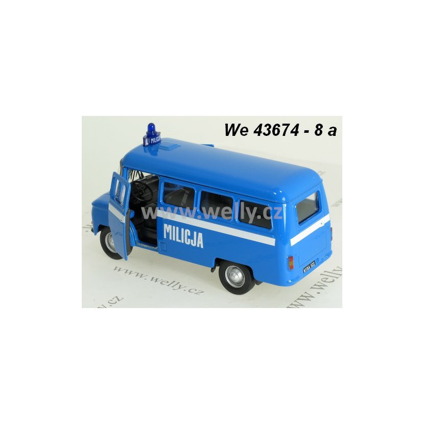 Welly 1:34-39 FSO Nysa 522 Milicja (blue) - code Welly 43674 ...