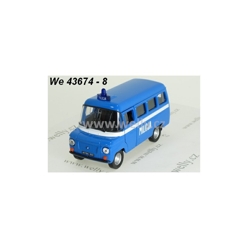 Welly 1:34-39 FSO Nysa 522 Milicja (blue) - code Welly 43674 ...