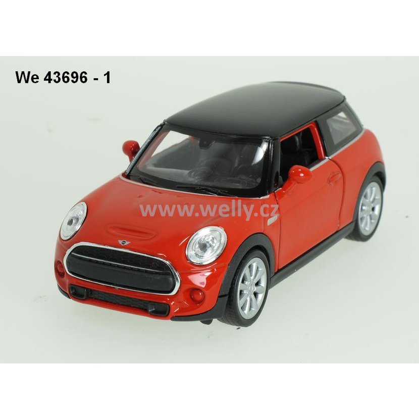 Welly 1:34-39 New Mini Hatch (red) - code Welly 43696, modely aut ...