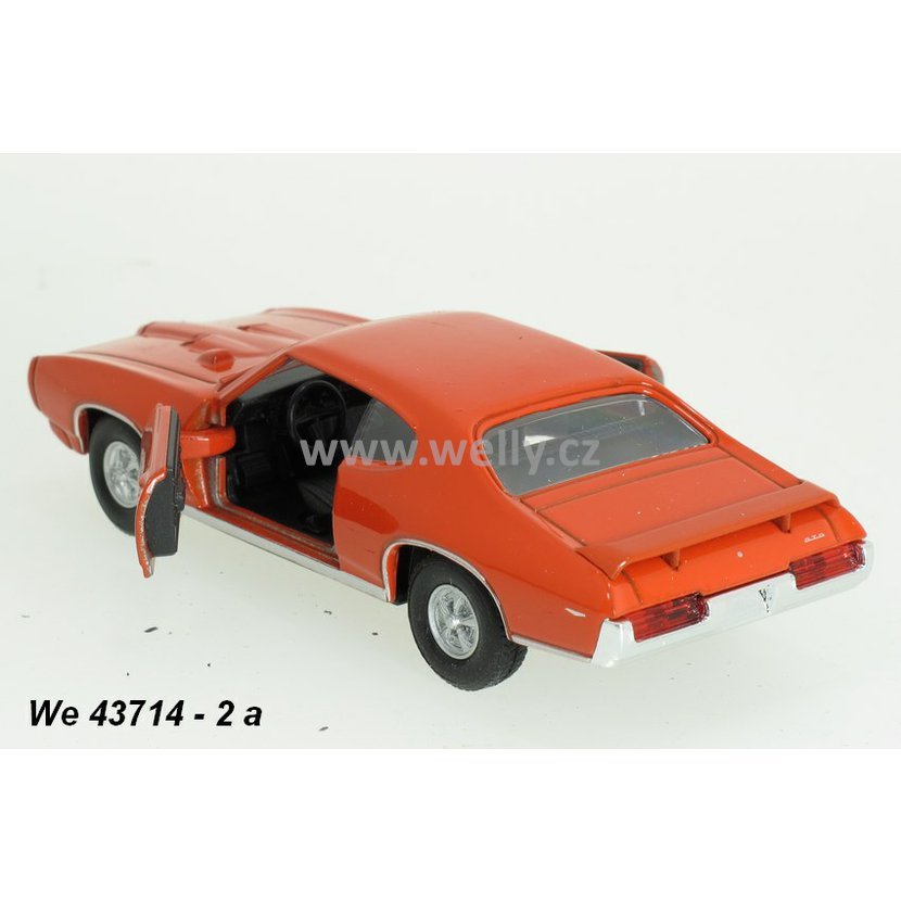 Welly 1:34-39 Pontiac GTO 1969 (red) - code Welly 43714, modely aut ...