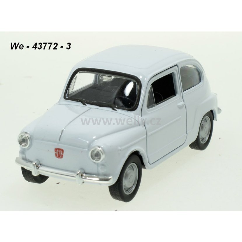 Welly 1:34-39 Fiat 600 (white) - code Welly 43772, modely aut | Modely ...