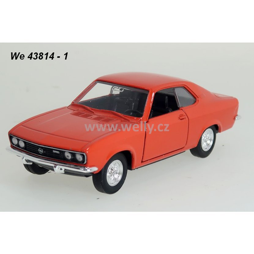 Welly 1:34-39 Opel Manta A 1970 (red) - code Welly 43814, modely aut ...