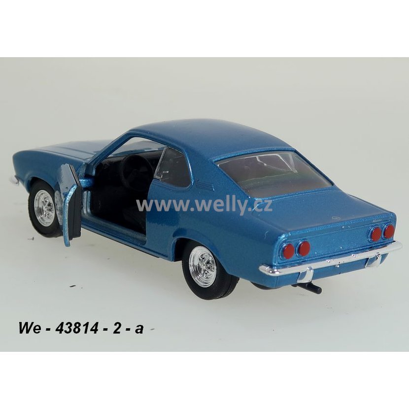 Welly 1:34-39 Opel Manta A 1970 (blue) - code Welly 43814, modely aut ...